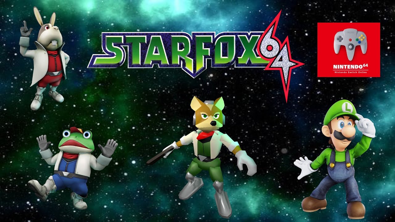 Star Fox 64 N64 Switch Online Full Playthrough Live Stream Blind