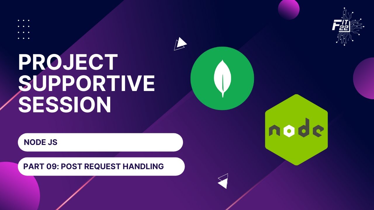 Node Js Express Js Part 09 Post Request Handling Youtube