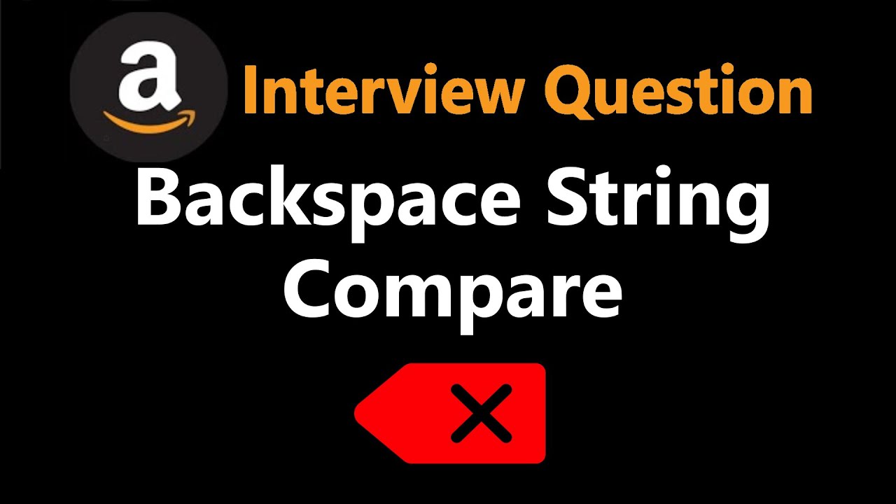 Backspace String Compare Leetcode 844 Python Youtube