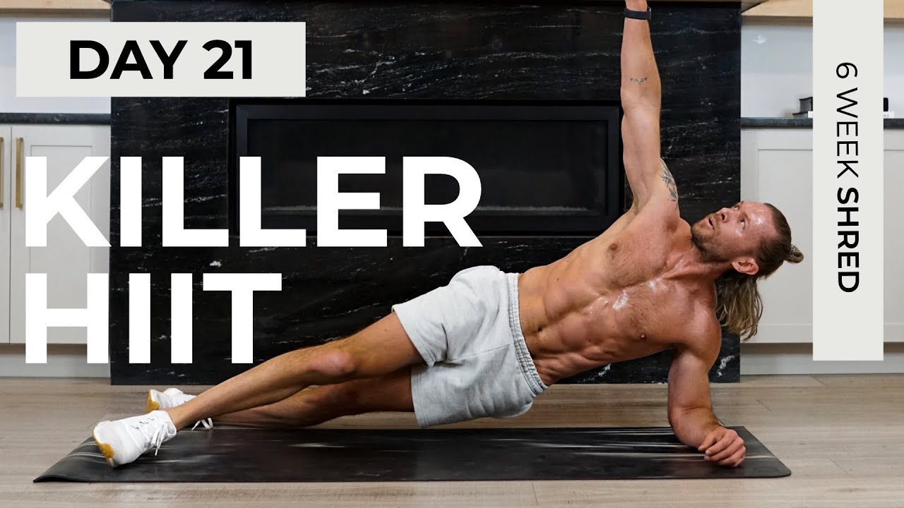 40 Min Fat Burning Workout Full Body Hiit Cardio No Equipment No