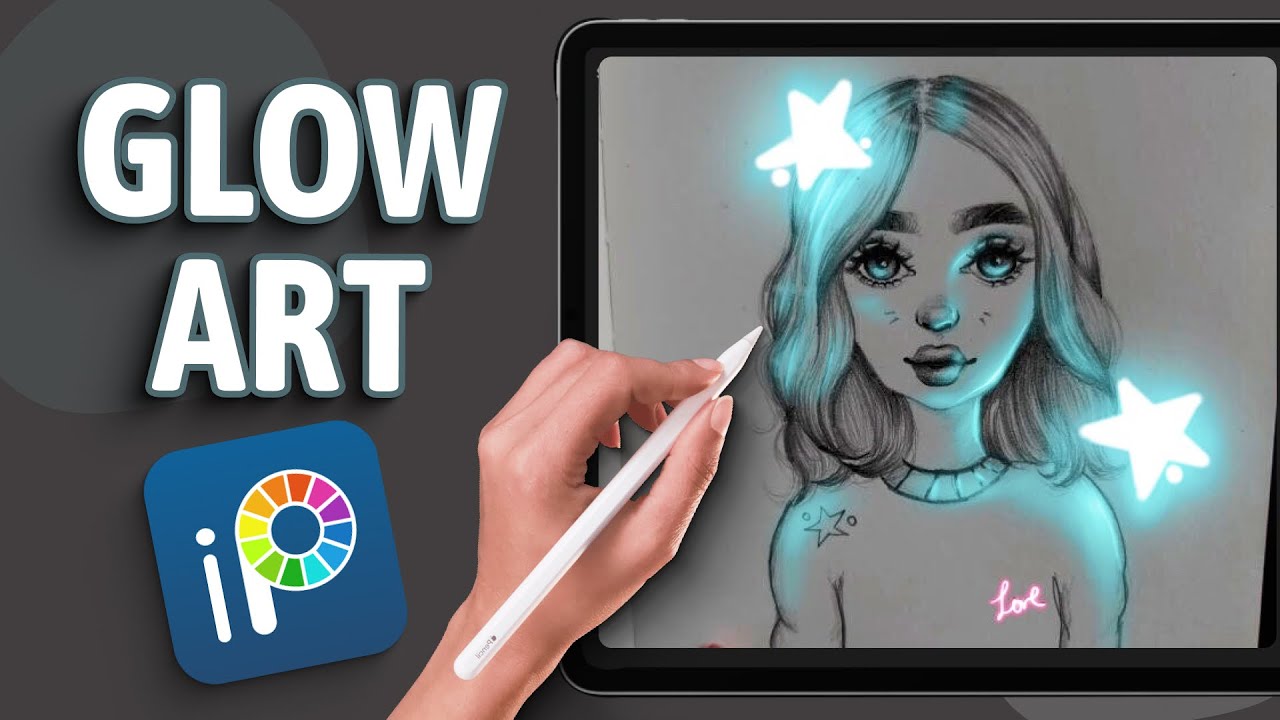 Glow Art In Ibis Paint X Youtube