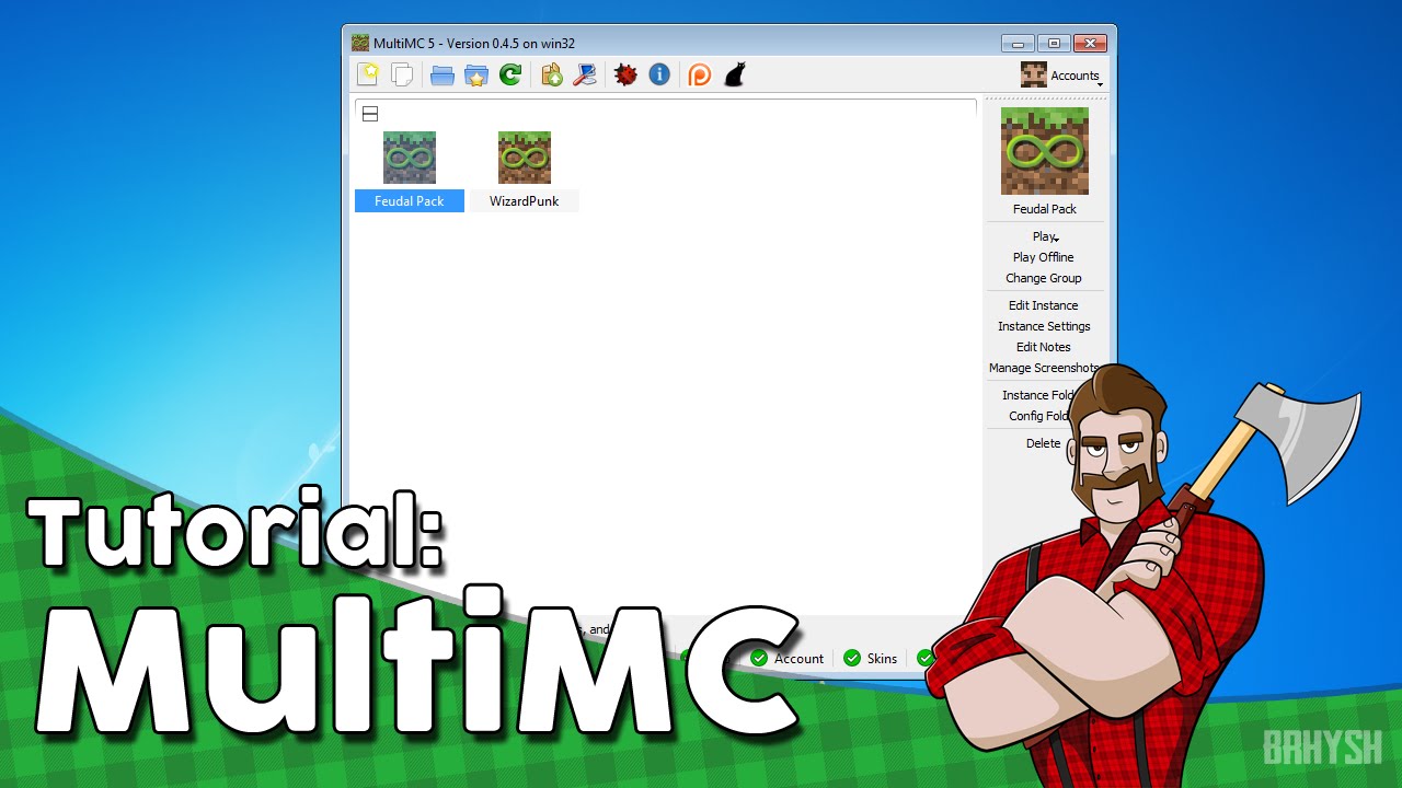 Minecraft Multimc Tutorial Youtube