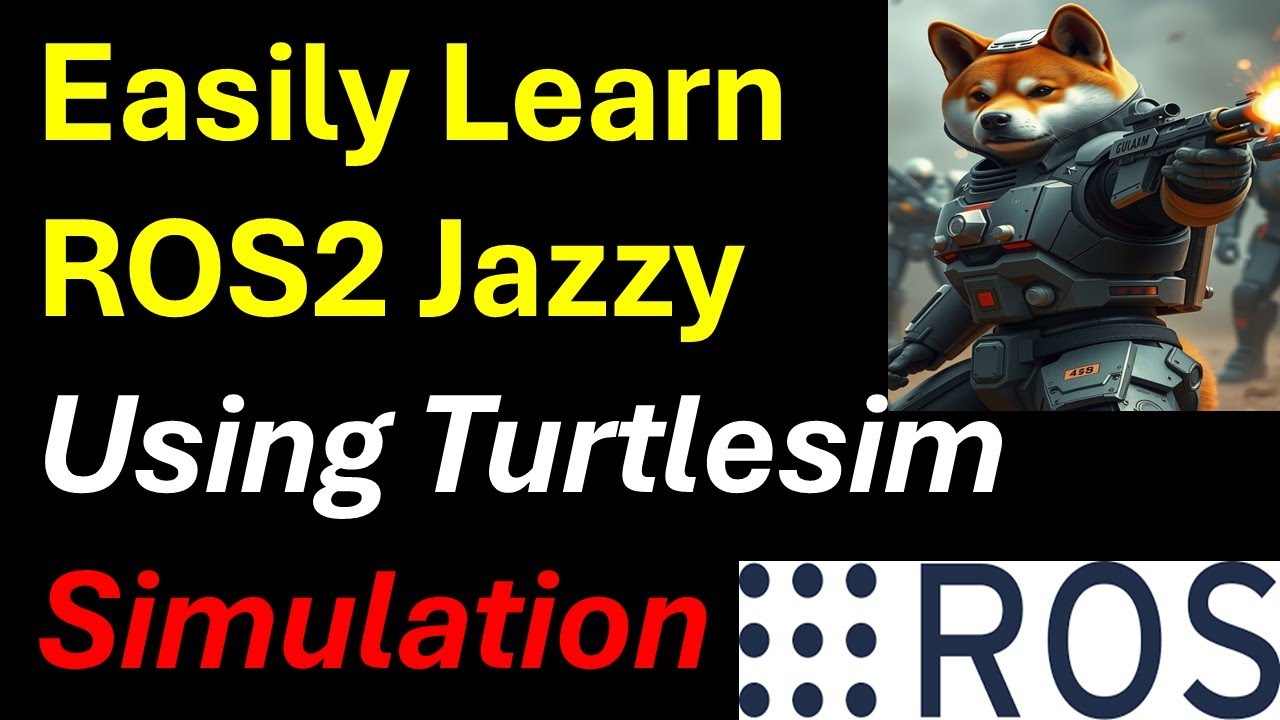 Easily Learn Ros2 Jazzy Using Turtlesim Simulation Step By Step