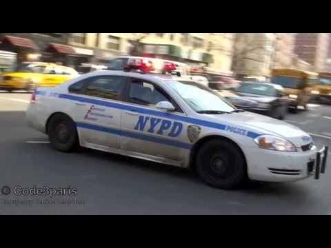 Nypd Police Car Responding Rumbler Siren Youtube