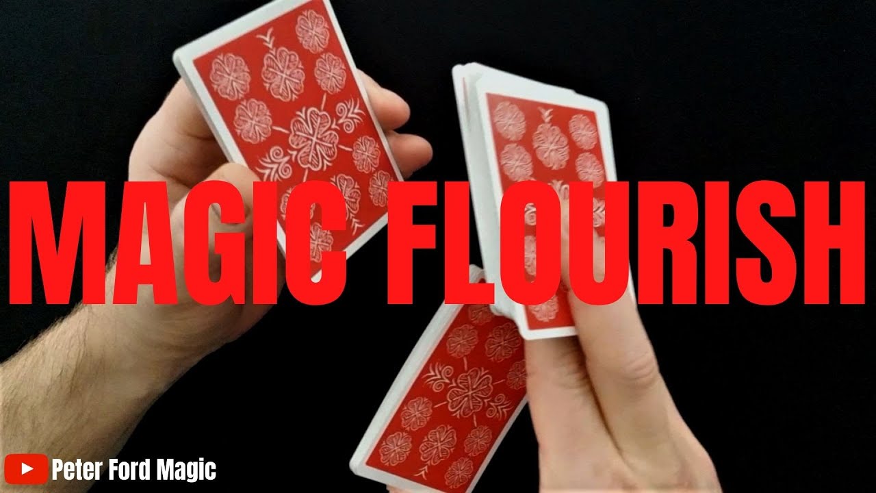 Magic Card Flourish Tutorial Youtube