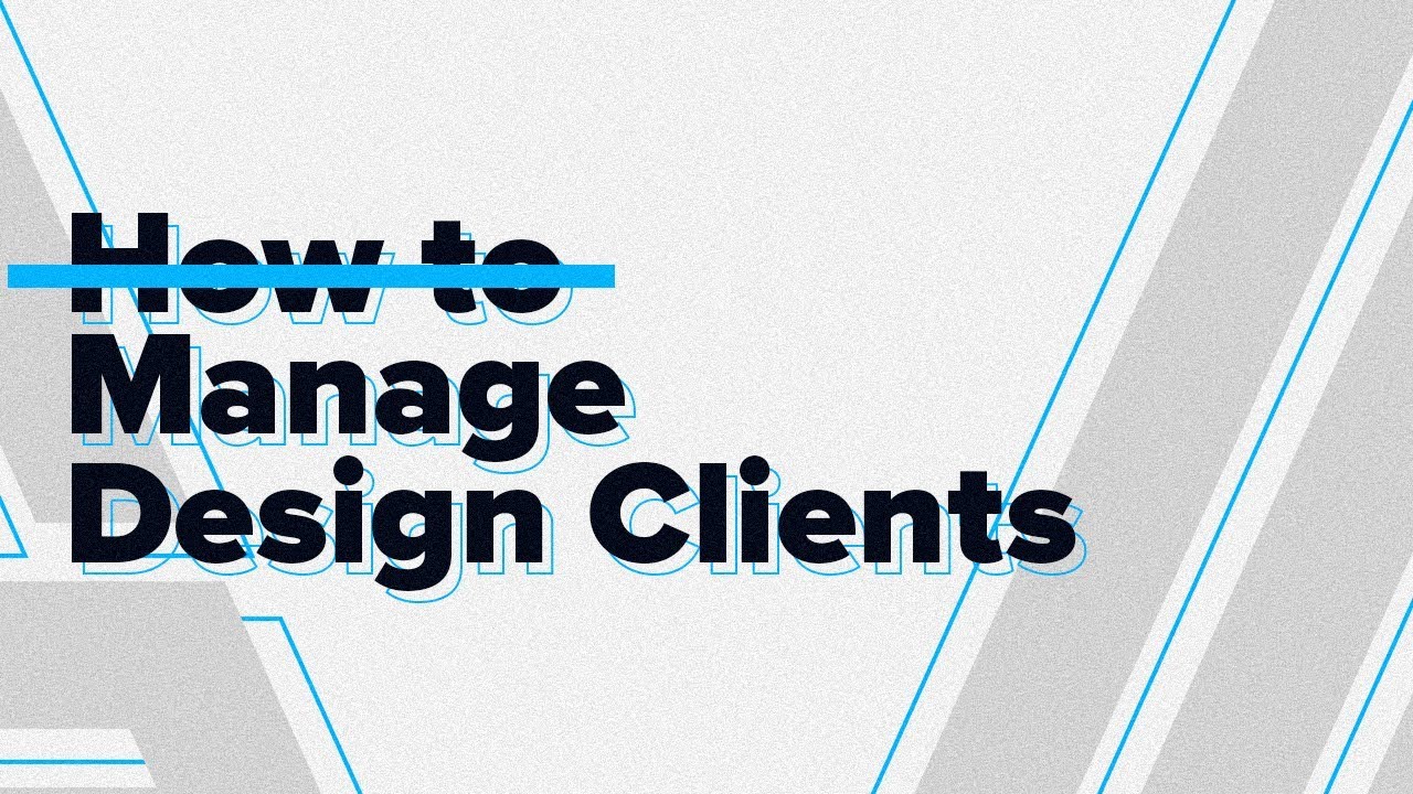 How I Manage Clients Youtube