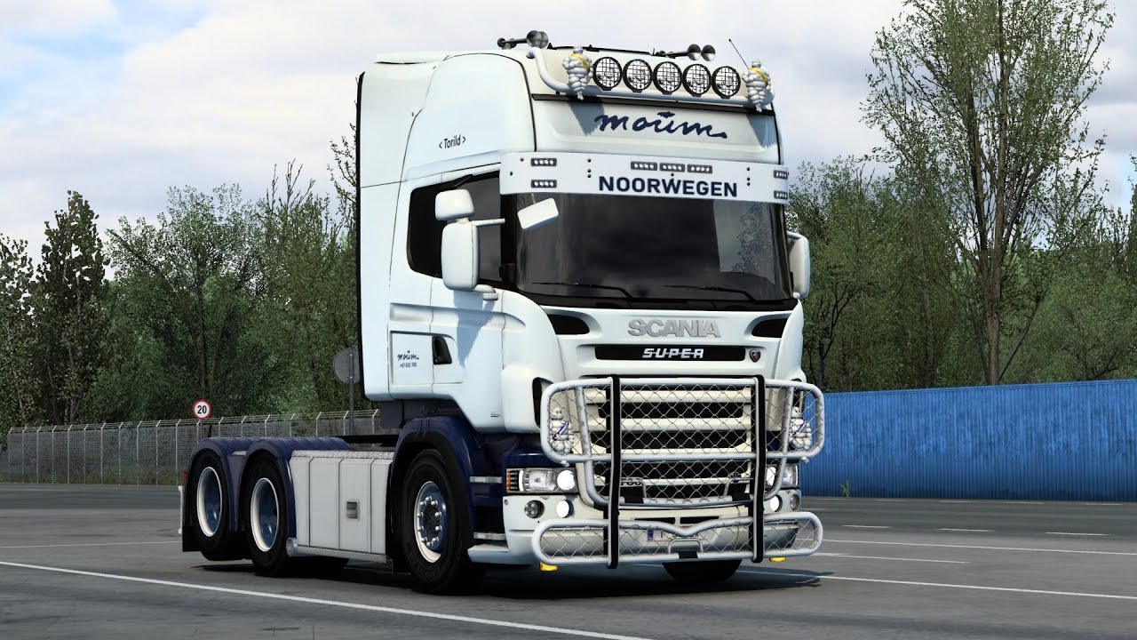Euro Truck Simulator 2 Scania Rs Rjl Tuning Pack V1 6 Ets2 Mods 1