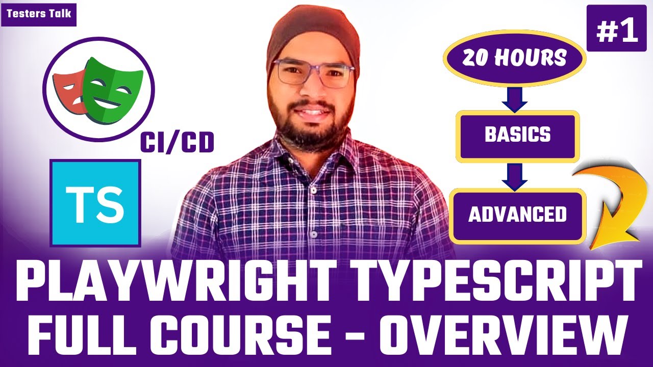 Playwright Typescript 1 Full Course Overview Playwright Testing