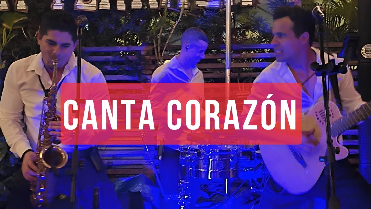 Canta Corazon Cover Latin Time Live Youtube