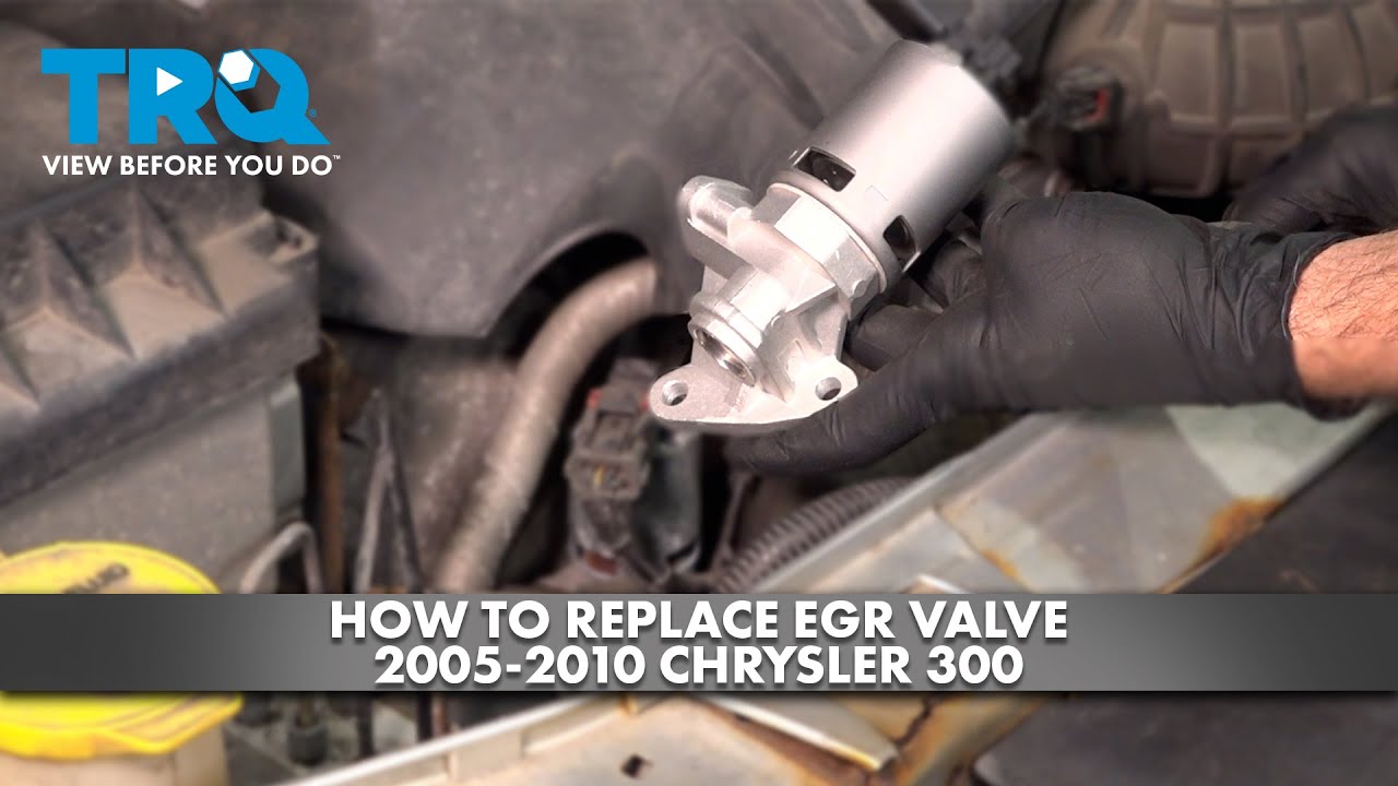 How To Replace Egr Valve 2005 2010 Chrysler 300 1a Auto
