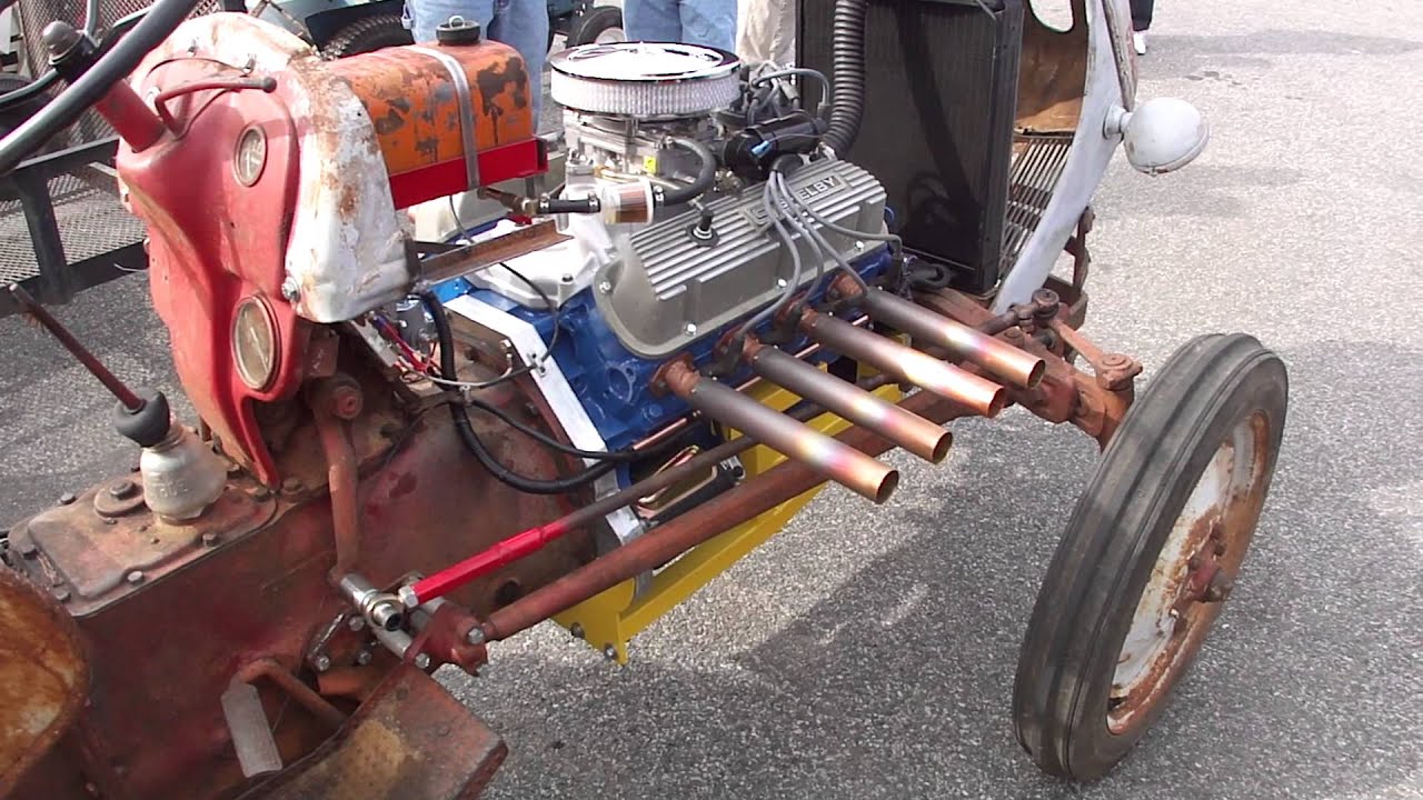 Tractor With V8 Engine At Stacy Fye Blog