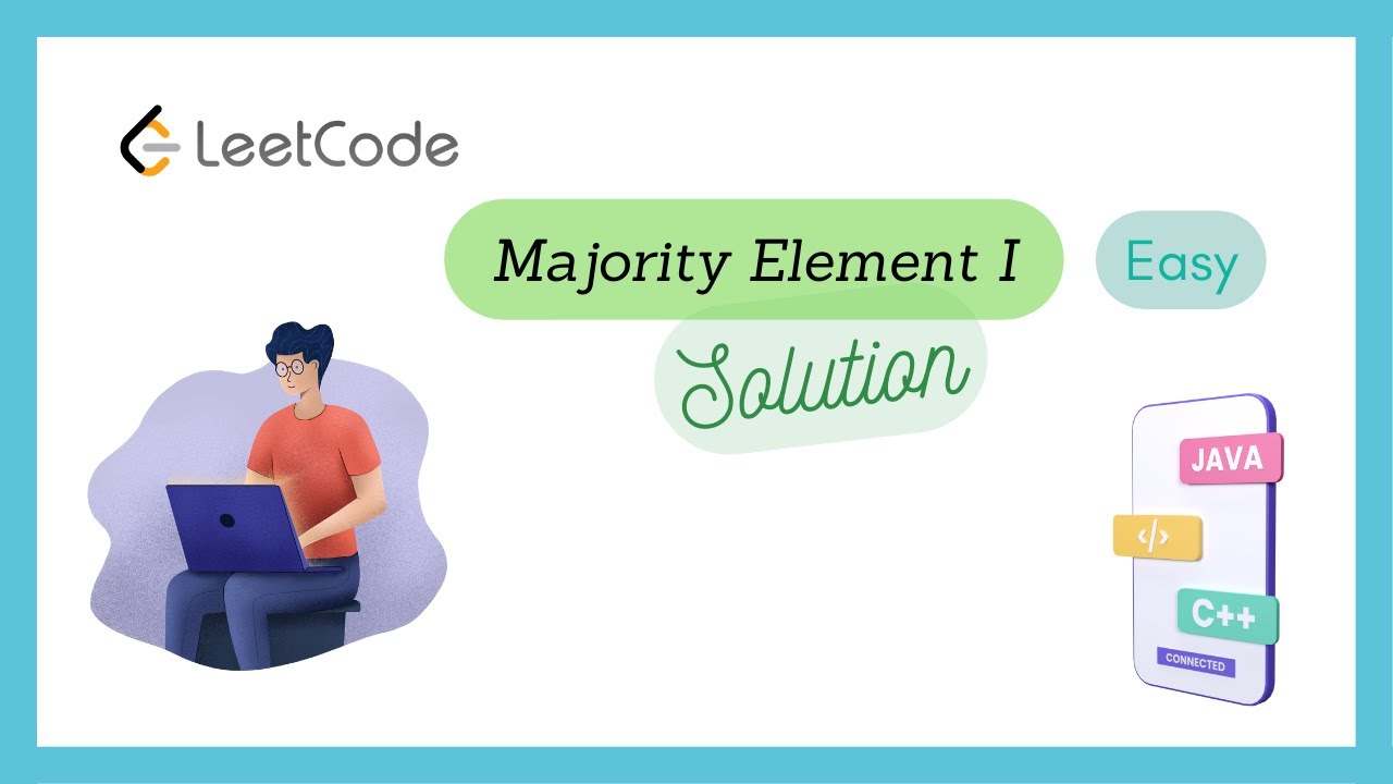 Majority Element Leetcode 169 Solution Youtube