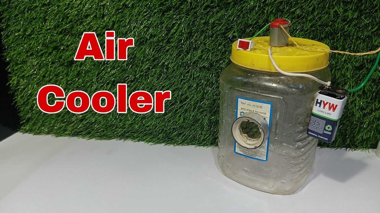 How To Make Air Cooler At Home Simple Science Project At Home Go It