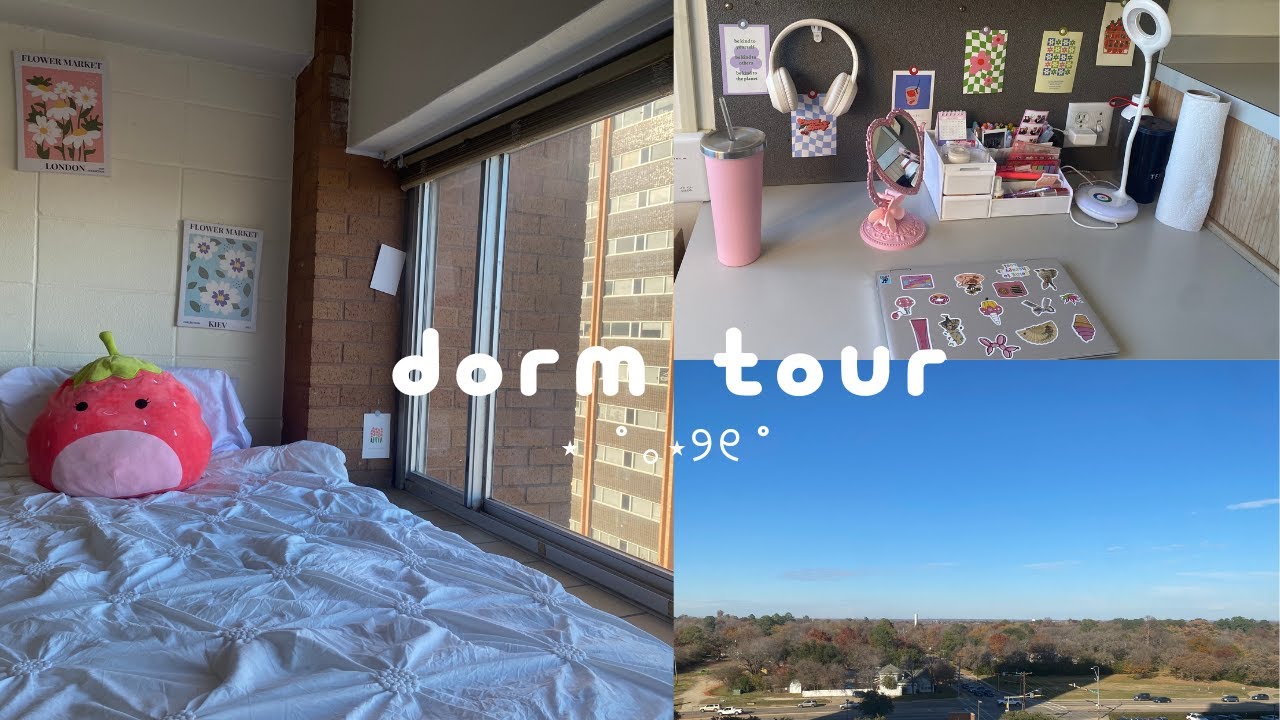 Sophomore Dorm Room Tour Texas Woman S University Stark Hall
