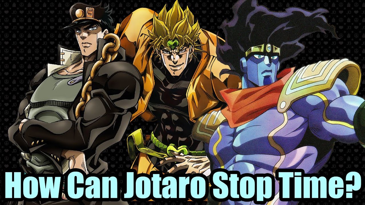 How Can Jotaro Stop Time Youtube