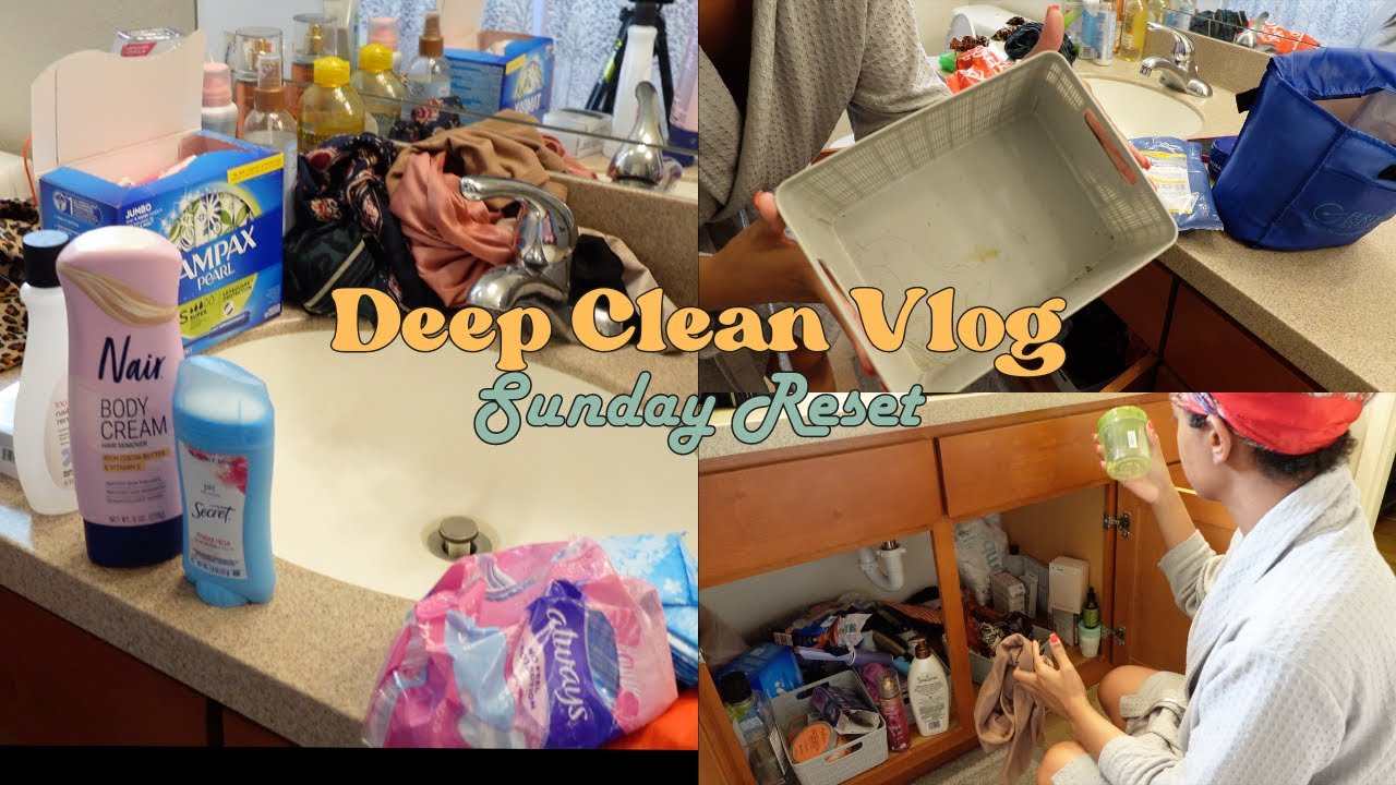 New Year Deep Cleaning Vlog Sunday Reset Silent Vlog Youtube