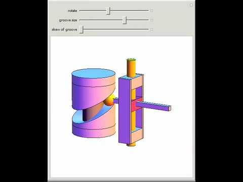 Cylindrical Cam Youtube