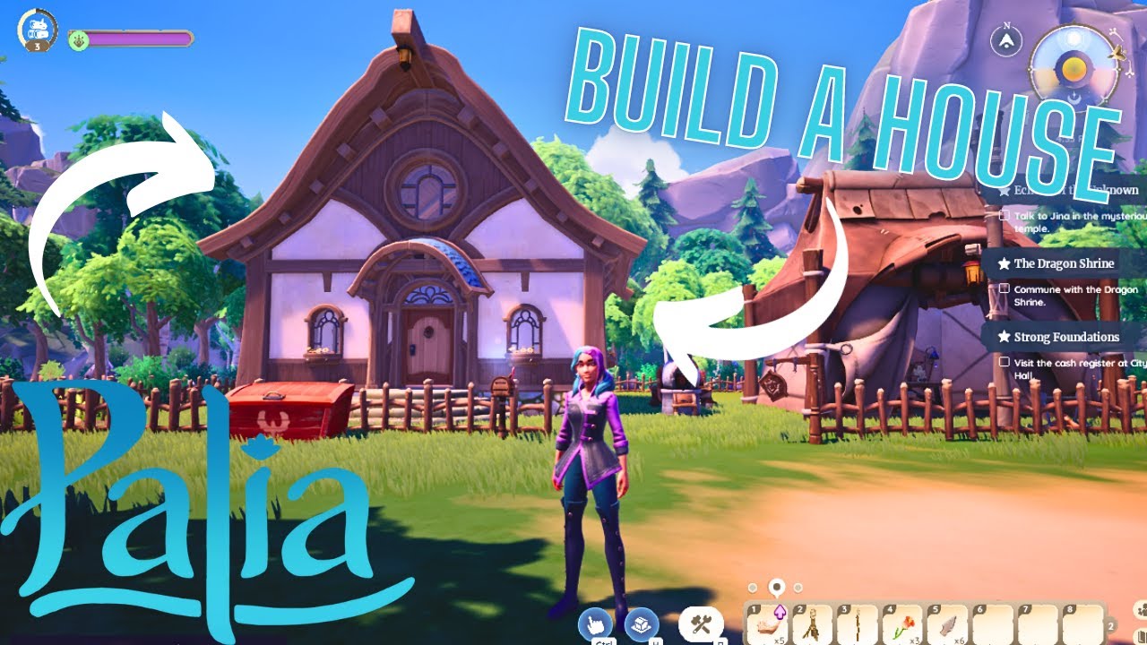 How To Build Your First House In Palia Palia Cozy Game Mmo
