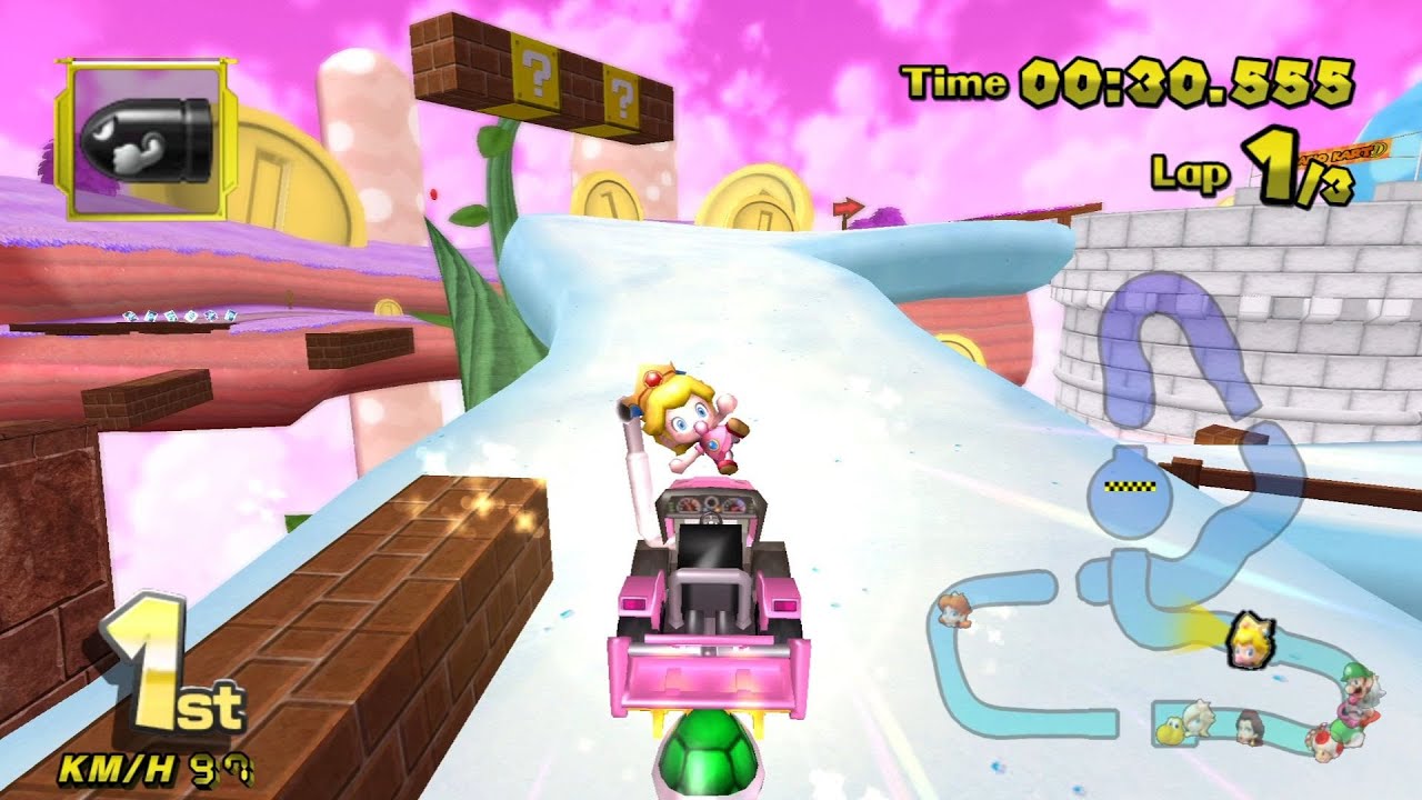 Mario Kart Wii Deluxe 9 1 Spring Mushroom Cup 150cc 100