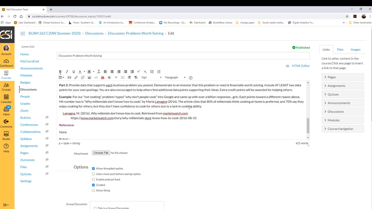 Problemsassignoverview Youtube