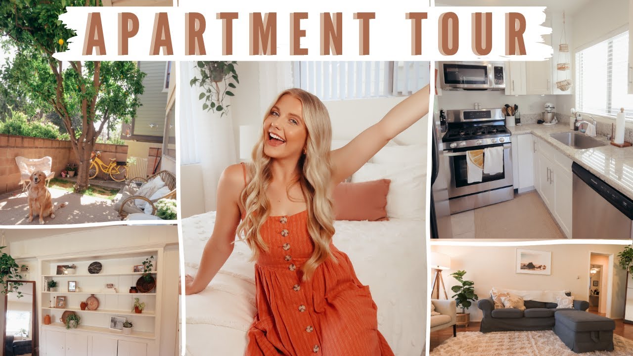 My New Apartment Tour Cutest La Apartment Youtube