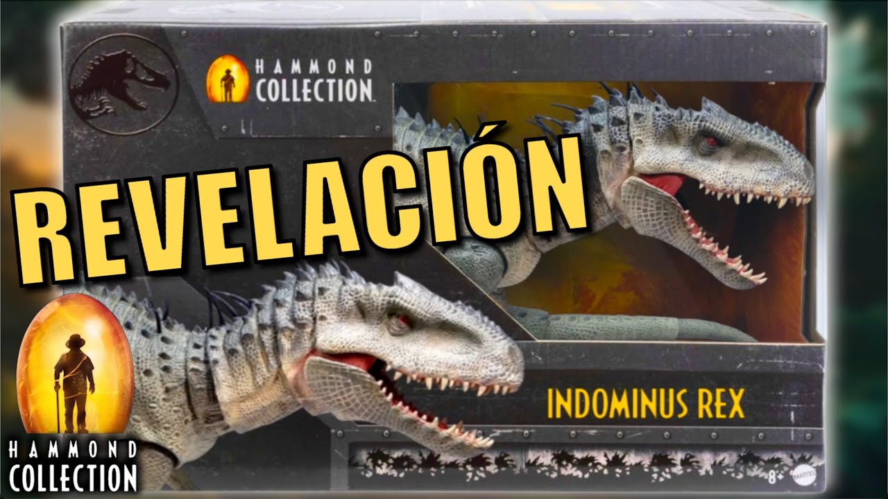 Revelada La Figura De Indominus Rex Hammond Collection De Jurassic