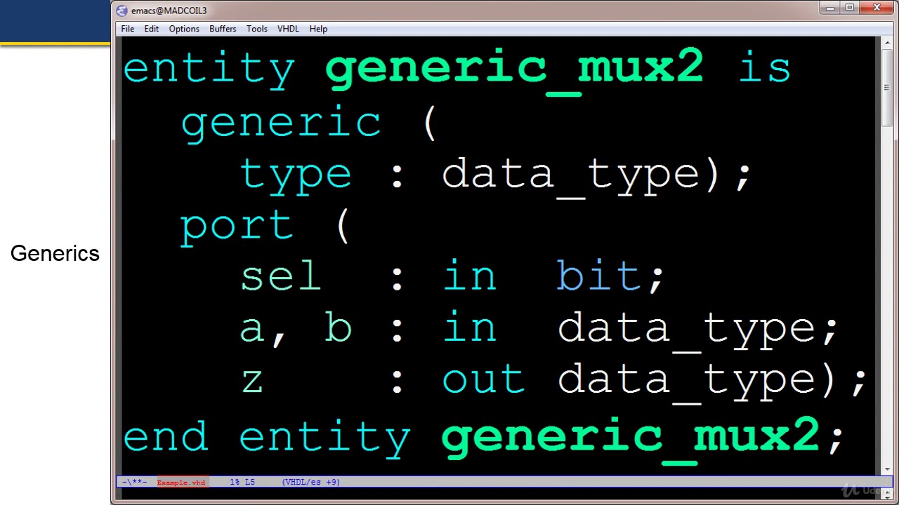 Generics Vhdl Tutorial 21 Youtube