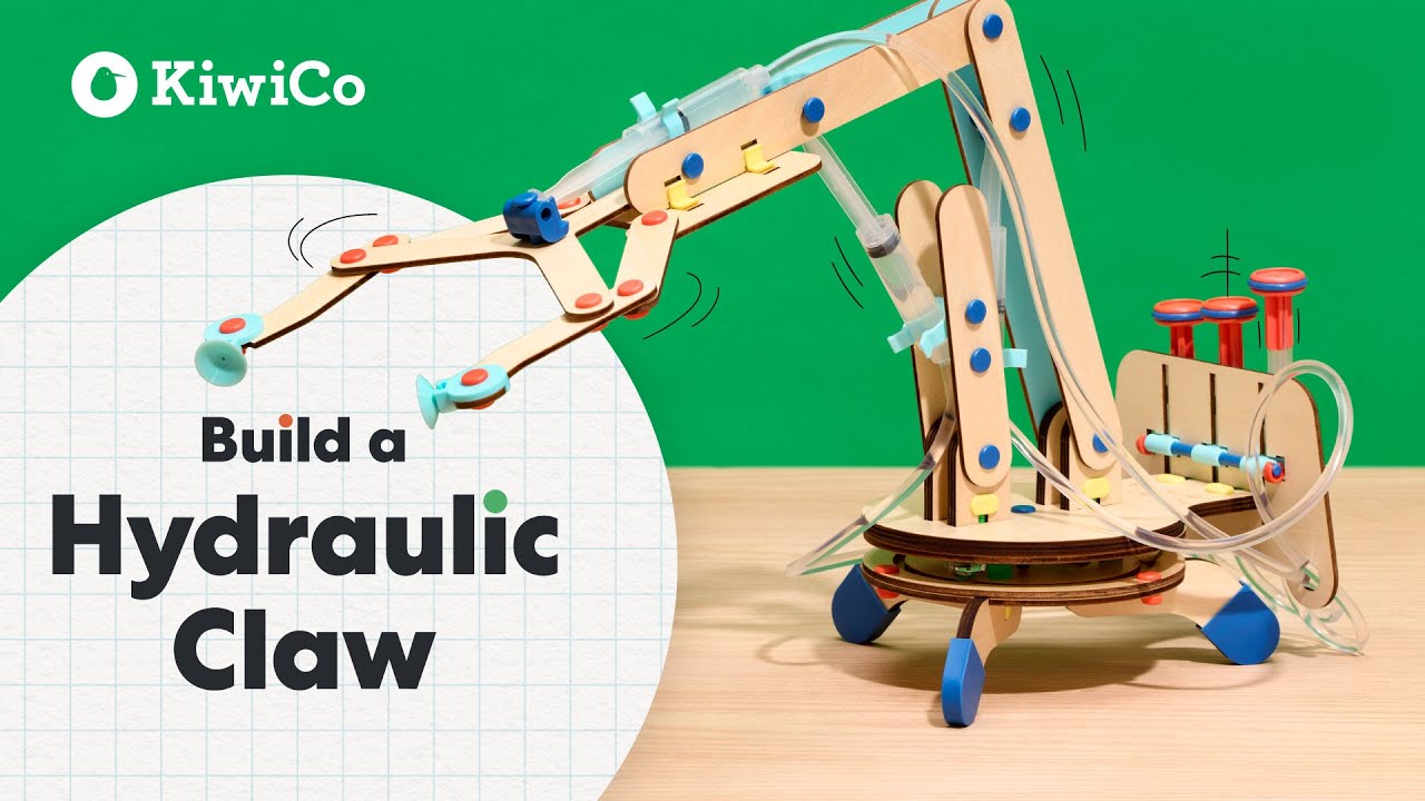How To Build A Hydraulic Claw Kiwico Youtube