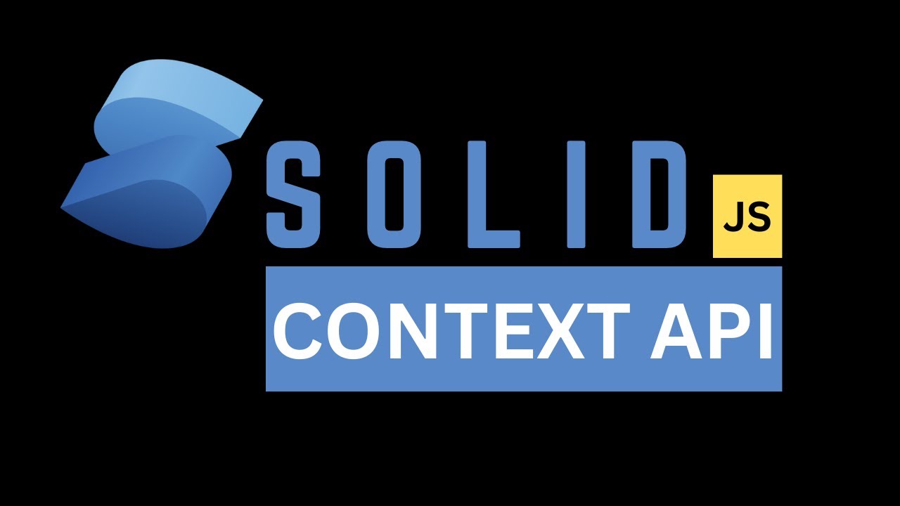 Solidjs Context Api Youtube
