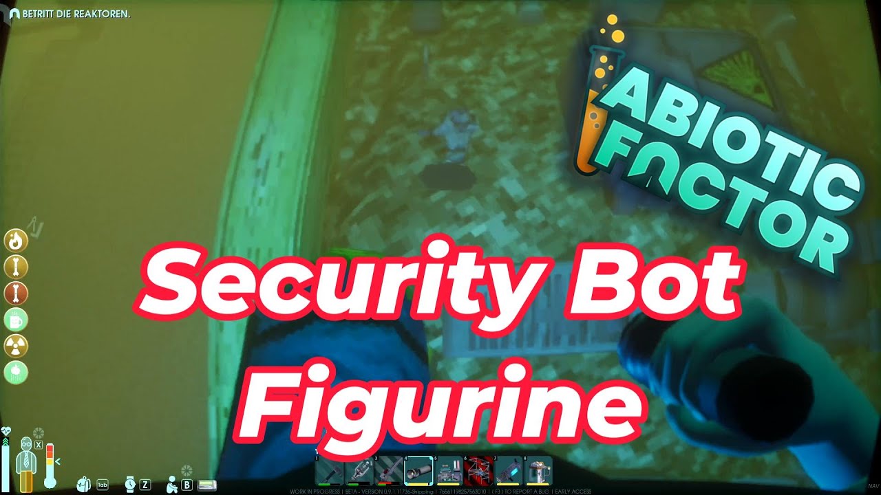 Abiotic Factor Security Bot Figurine Location New Collectibles