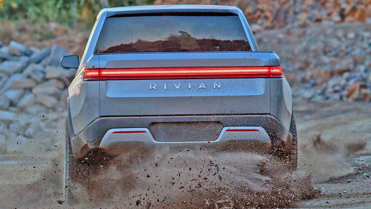 Rivian R1t Electric Pickup Truck Before The Tesla Cybertruck Youtube