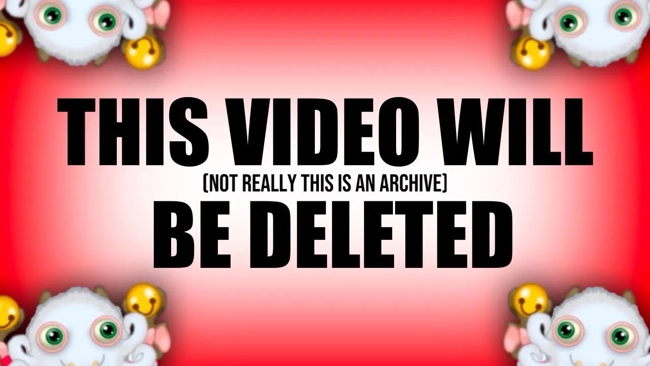 This Video Will Be Deleted Soon Important Reupload Youtube