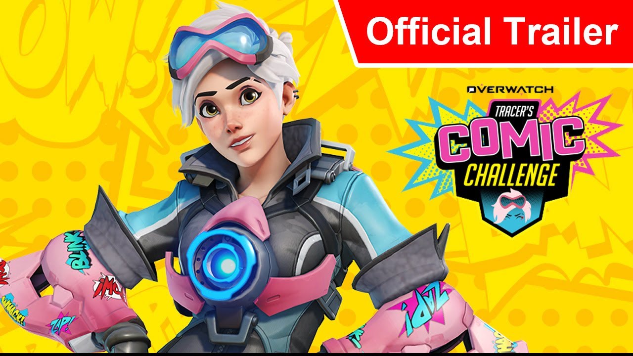 Overwatch Official Tracer S Comic Challenge Trailer Youtube