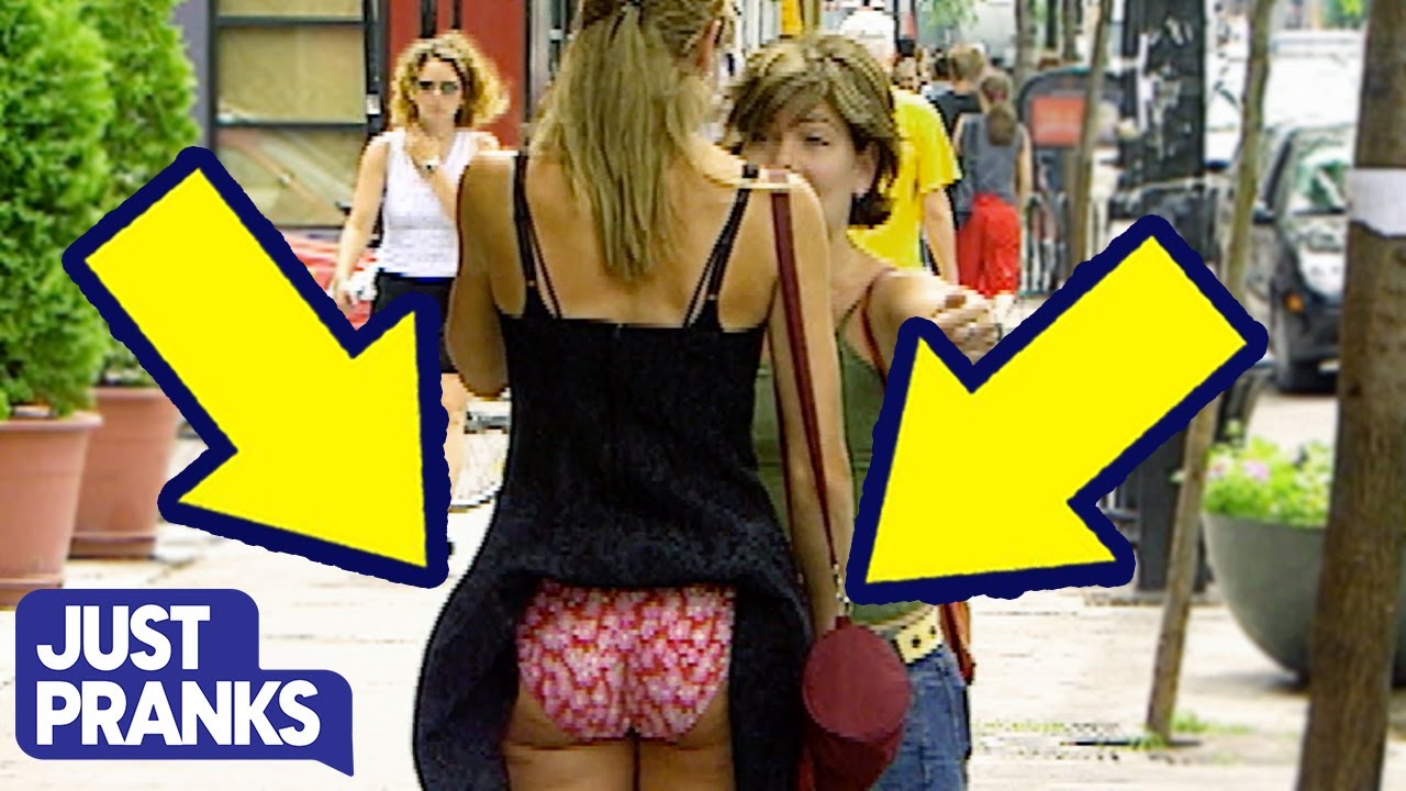 Short Skirt Gets Caught Just For Laughs Gags Youtube