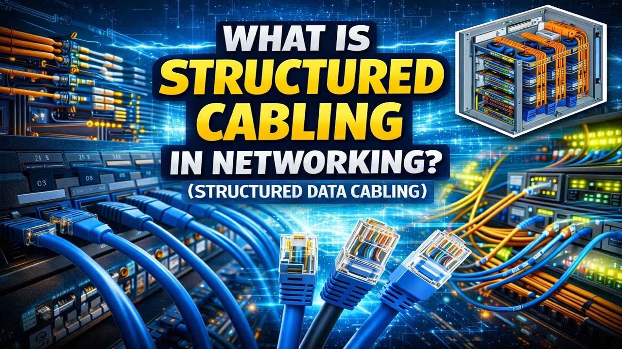 What Is Structured Cabling In Networking Structured Data Cabling