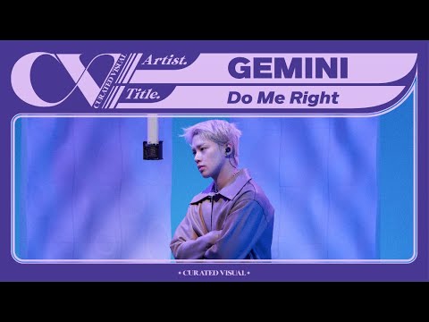 Gemini 제미나이 Do Me Right Live Performance Curv 4k Youtube