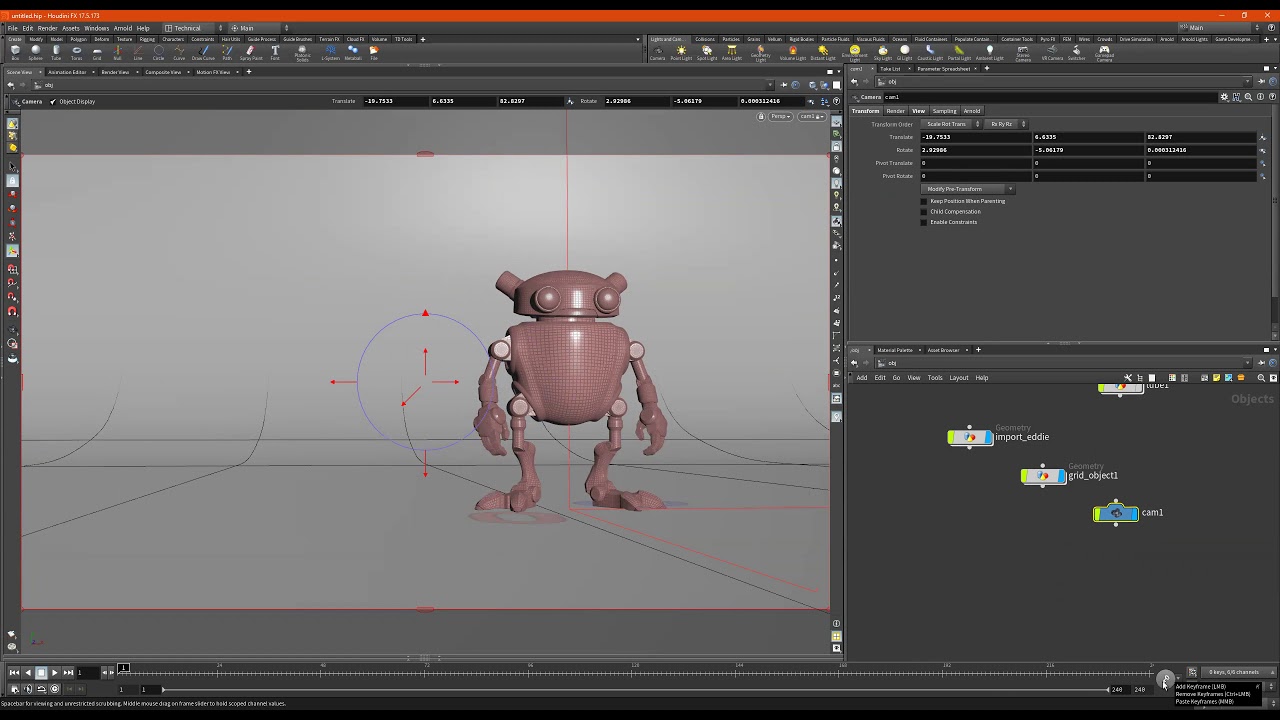 Houdini Mantra Render Setup Settings Pt 1 Youtube
