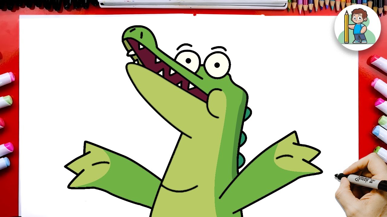 How To Draw Max From Oddballs Step By Step Easy Tutorial Youtube