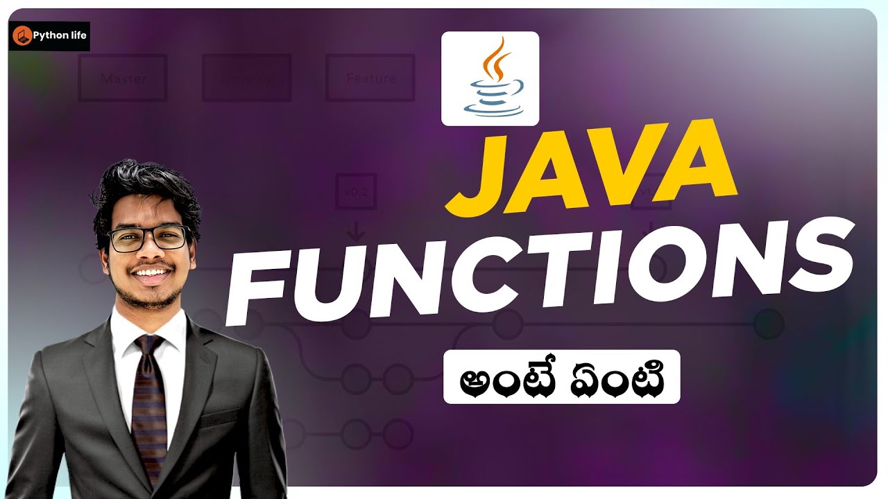 Functions In Java Telugu Youtube