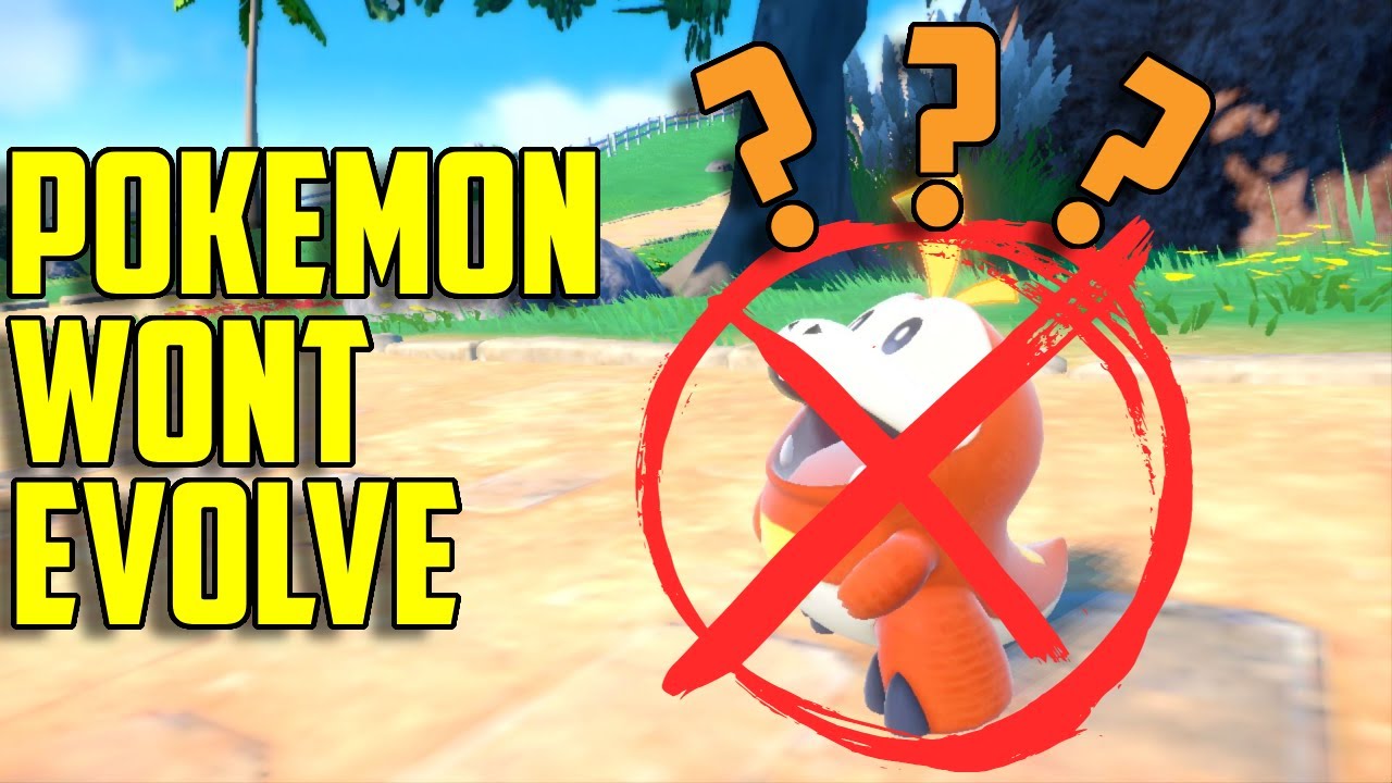 Pokémon Won T Evolve Evolution Bug Scarlet Evolution Bug Violet