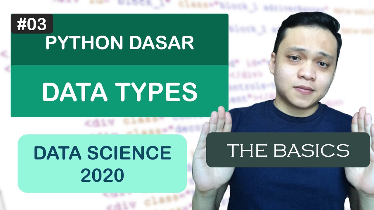 Data Types Tutorial Python Dasar Python Data Science Indonesia