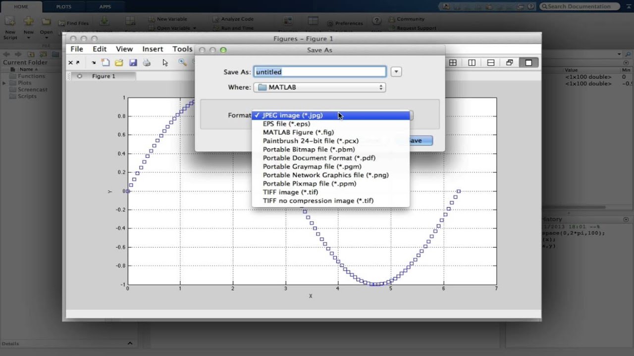 05 Creating A Simple Plot Youtube