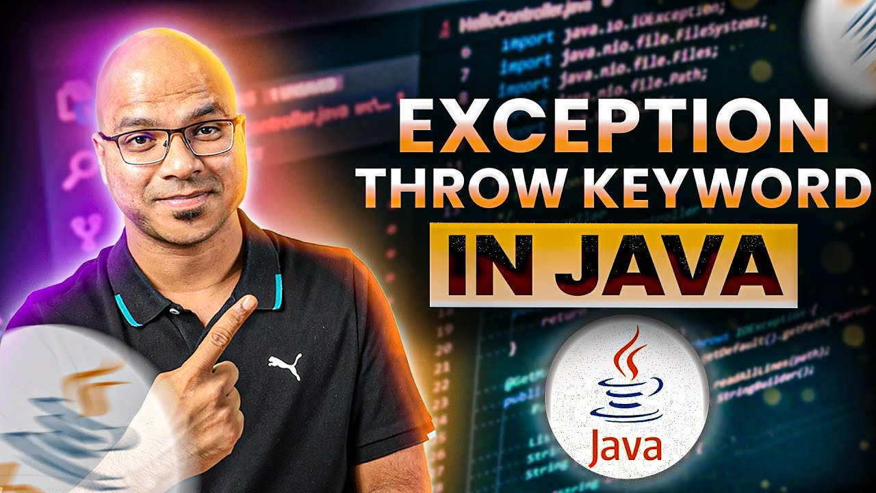 80 Exception Throw Keyword In Java Youtube