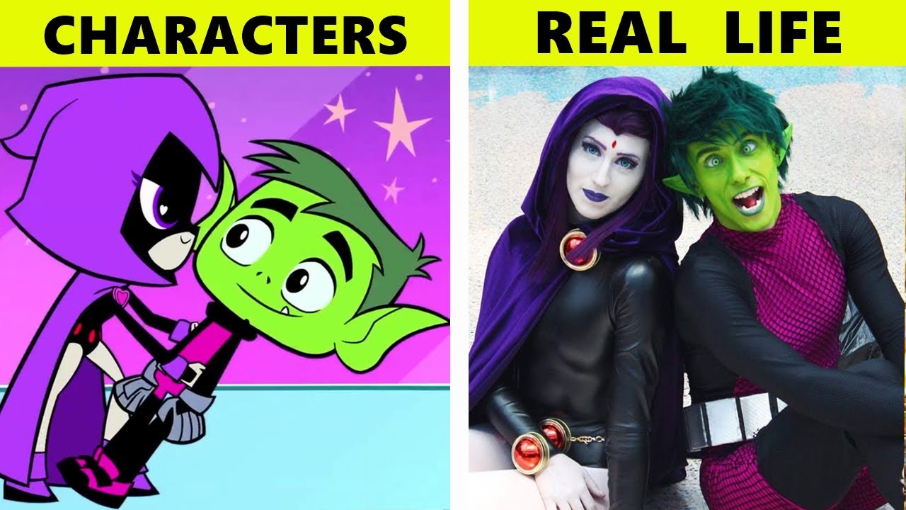 Teen Titans Go Characters In Real Life 2023 Youtube