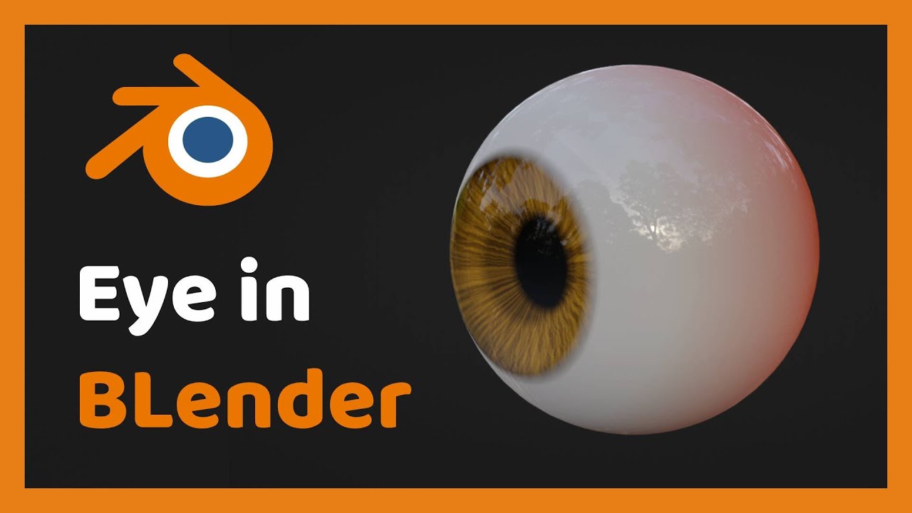 How To Make A Procedural Eyeball In Blender Blender For Beginners
