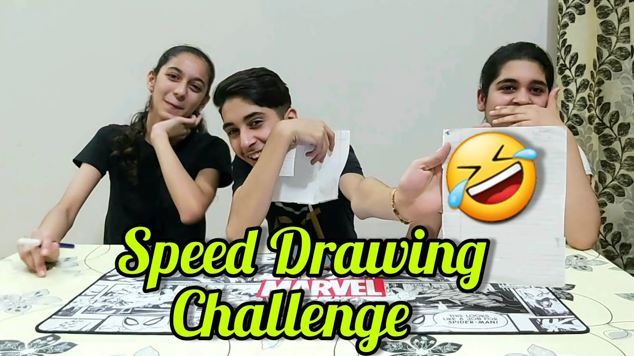 Speed Drawing Challenge Ideas At William Fellows Blog