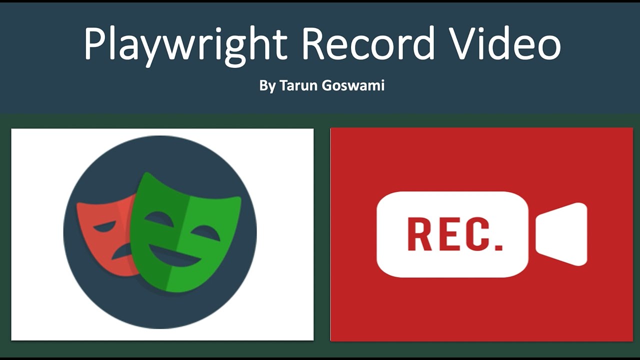 Playwright Record Video Youtube