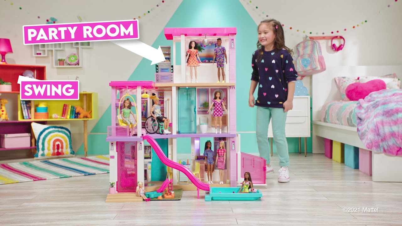 Barbie Dreamhouse Playset Youtube