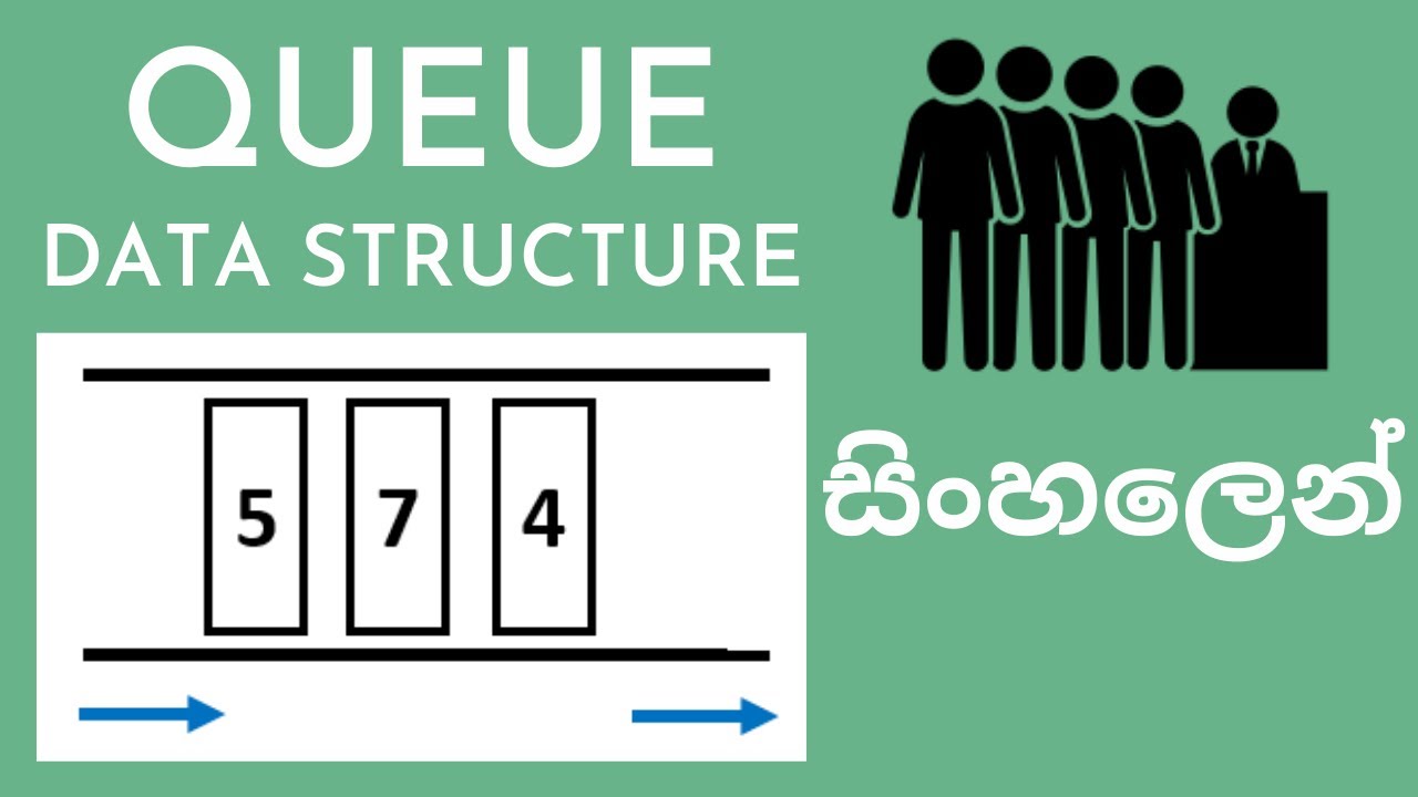Queue Data Structures And Algorithms Sinhala Youtube