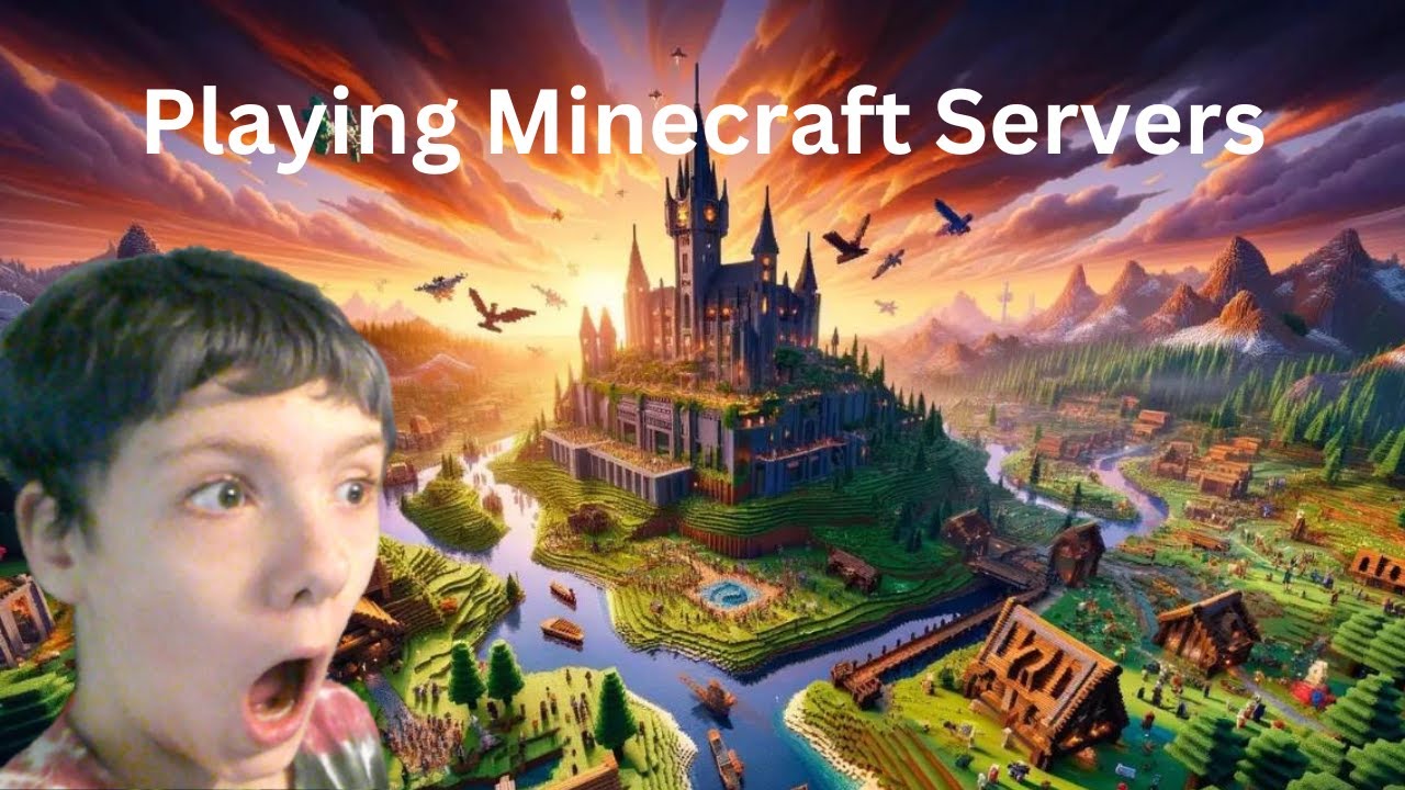 Playing Minecraft Youtube